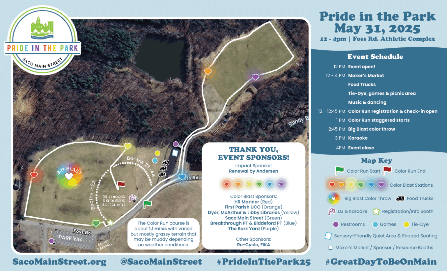 Pride in the Park – Saco Main Street